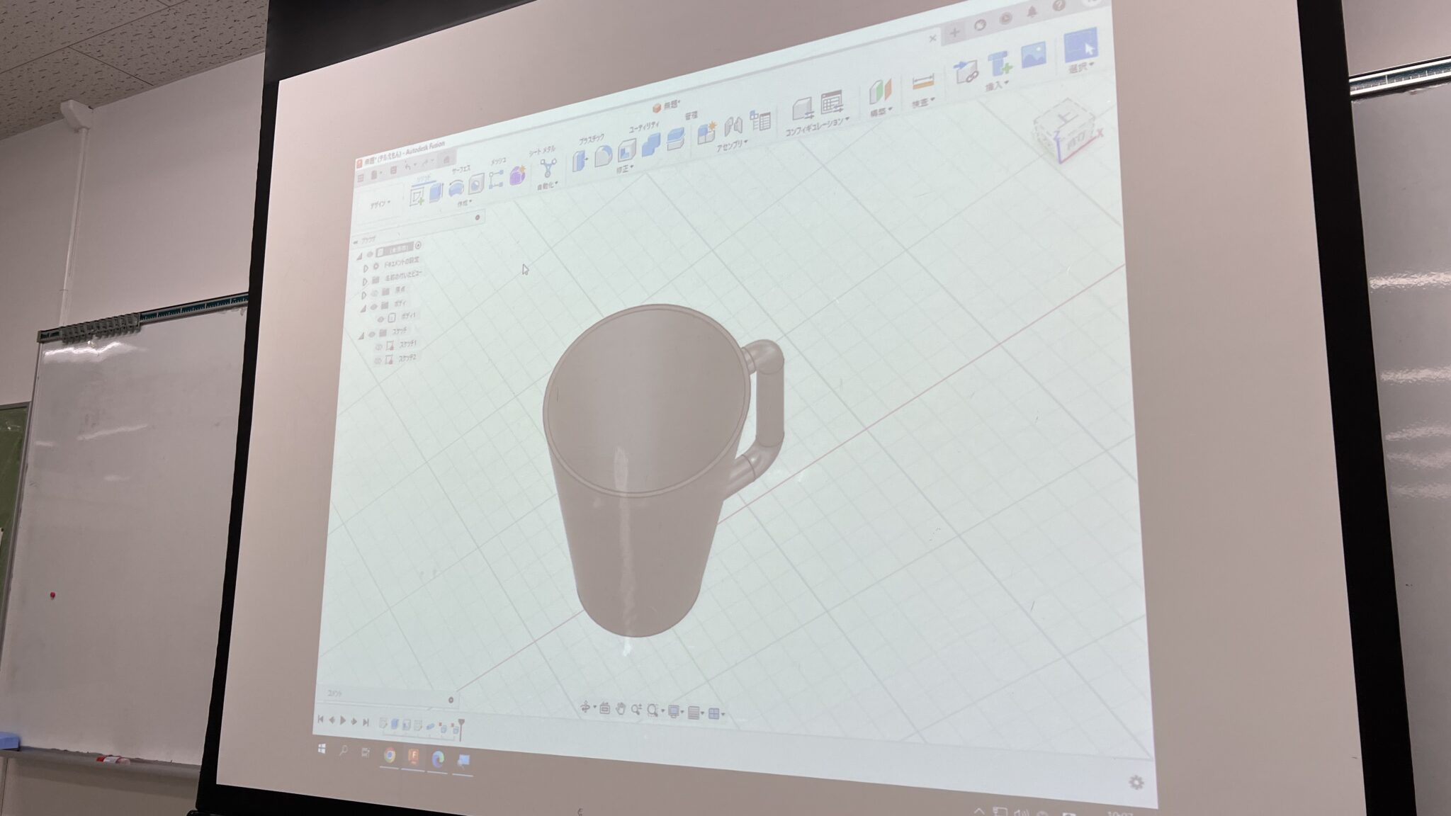 レポートNo.237：専北塾～3DCAD講座（Autodesk Fusion）～専修大学北上高等学校 | いわて3D通信